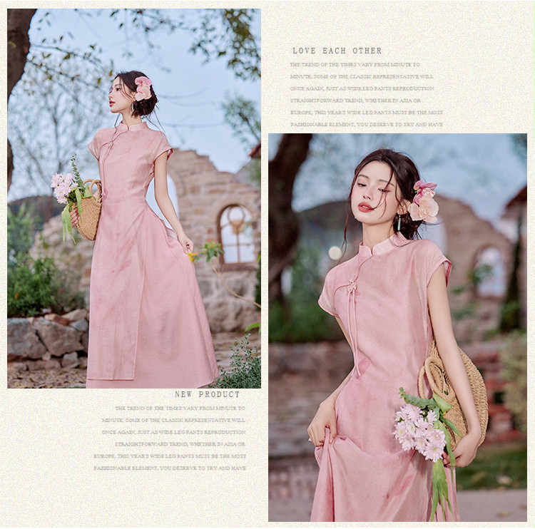 Chinese Style qipao New Year Clothes 2025 Cheongsam Dress Women Pluse size Cny dress 旗袍 新年連衣裙 ...