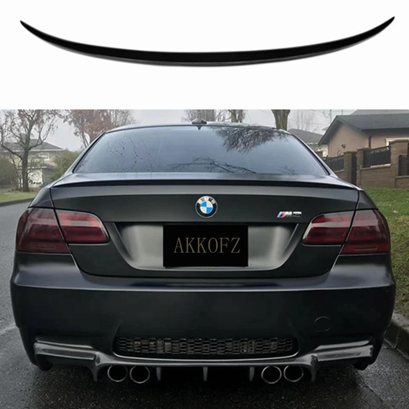 M style For BMW E93 3 Series Spoiler 2006-2013 2 Door E93 Real carbon ...