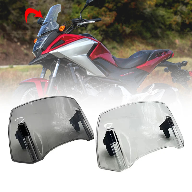 Motorcycle Sport Windshield Viser Visor Deflector WindScreen For HONDA ...