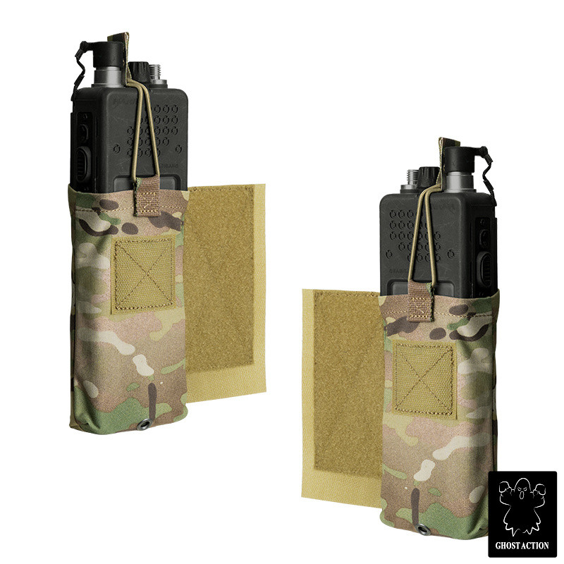 Ghost Action Tactical Pouch CP Style MBITR Radio Pouch Set for JPC Vest ...