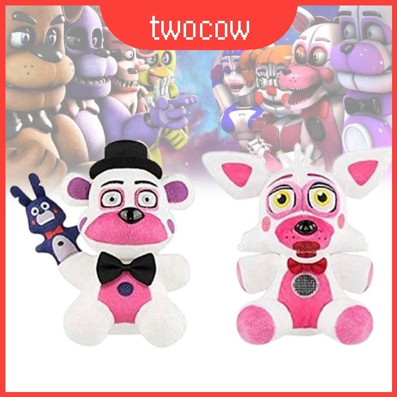 Charming Fnaf Sundrop Security Breach Boss Moon Sun Plush Toy Bear Fox ...