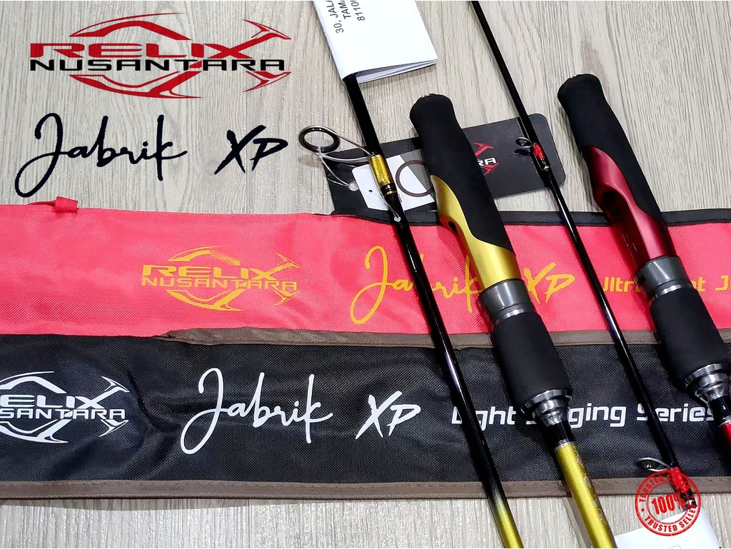 RELIX NUSANTARA JABRIK XP LIGHT JIGGING SPINNING ROD | Shopee Malaysia