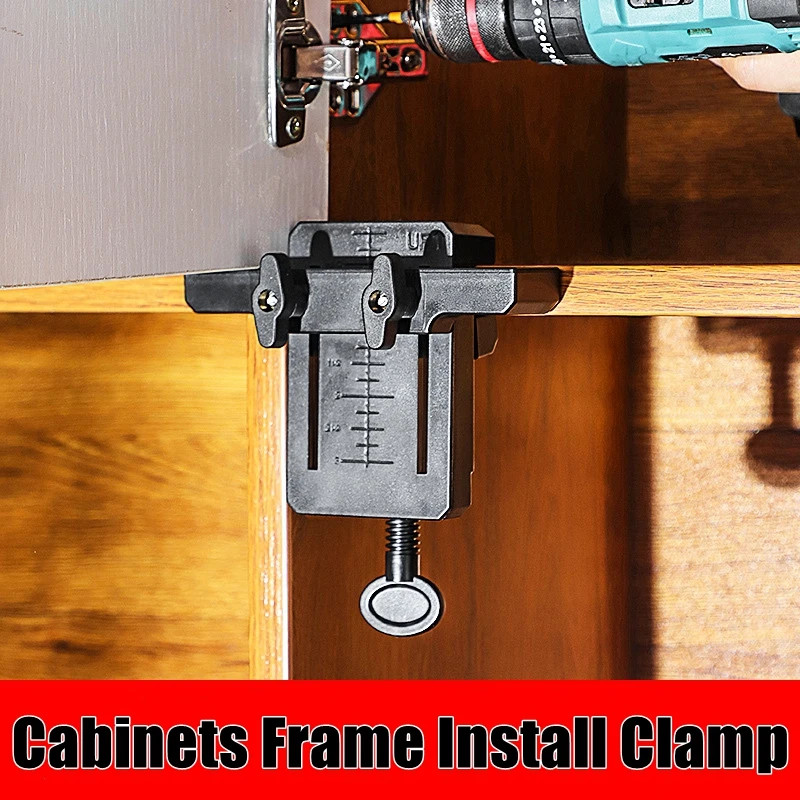 Cabinet Door Installation Auxiliary Clamp ABS Plastic Multipurpose ...