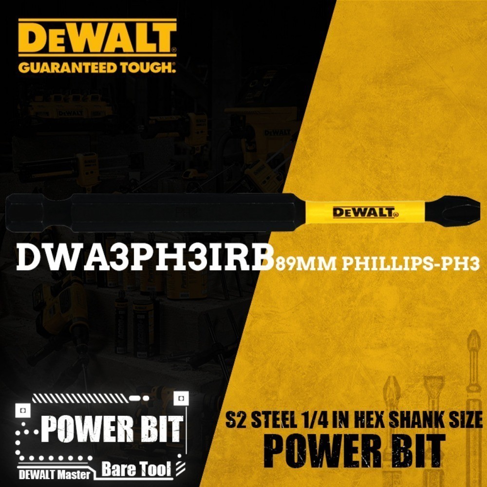 DEWALT DWA2SL8IRB DWA2PH2IRB DWA3PH2IRB DWA3PH3IRB DT7800T Impact Power ...