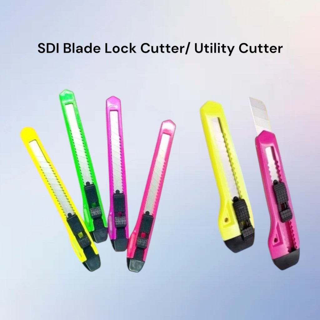 SDI Blade Lock Cutter/ Utility Cutter | Shopee Malaysia