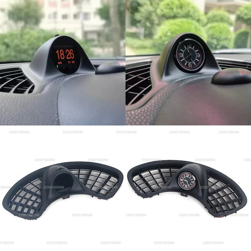 Car New Dashboard Panel Upper Cover Plate Stopwatch Water Temp For BMW ...