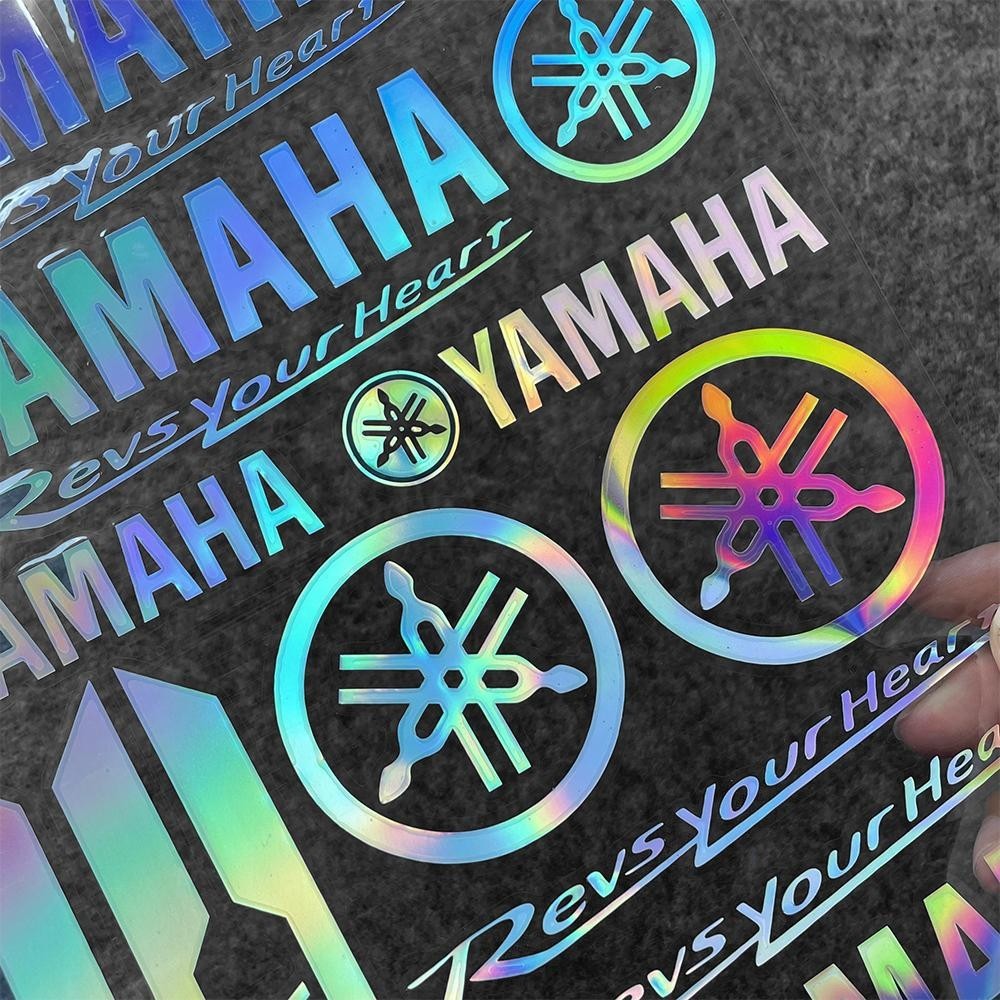 YAMAHA SNIPER Mags Reflective Stickers 17 Inch Motorcycle Wheel Hub ...