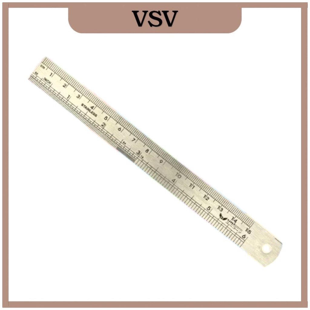 Unicorn Double Sided Steel Ruler 铁尺 钢尺 Pembaris Besi | Shopee Malaysia