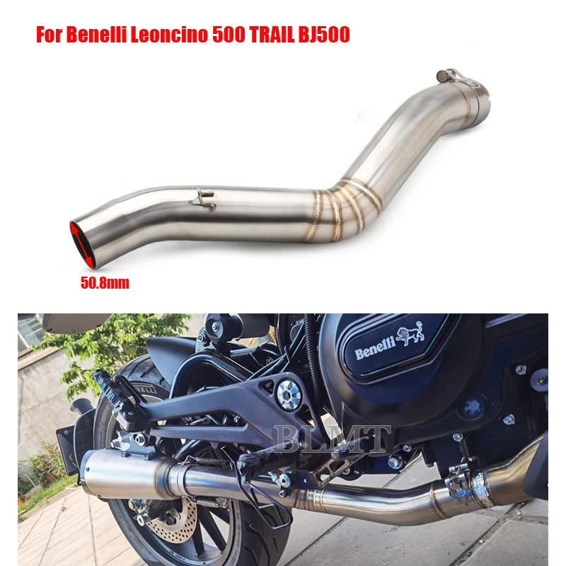 Slip On Benelli Leoncino 500 TRAIL BJ500 Motorcycle Exhaust Modify ...