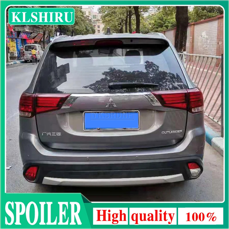 For Mitsubishi Outlander 2013 to 2019 roof spoiler High quality ABS ...