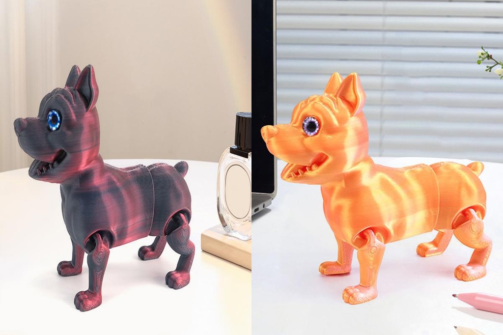 3d Printed Dog Model Realistic Dog Model Realistic Pit Bull Dog ...