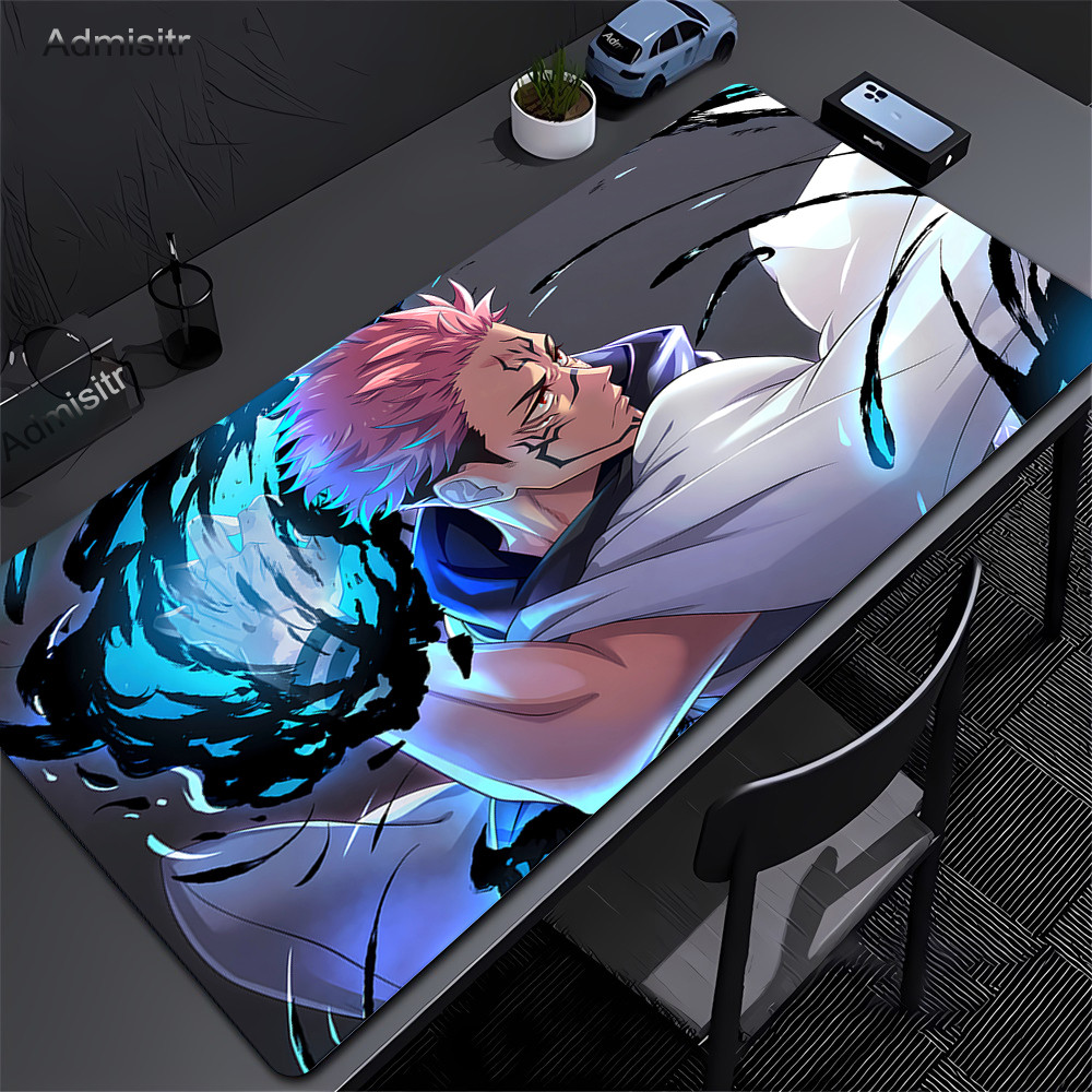 Large Desktop Anime Desks Mats Jujutsu Kaisen Mouse Pad Laptops Gaming ...
