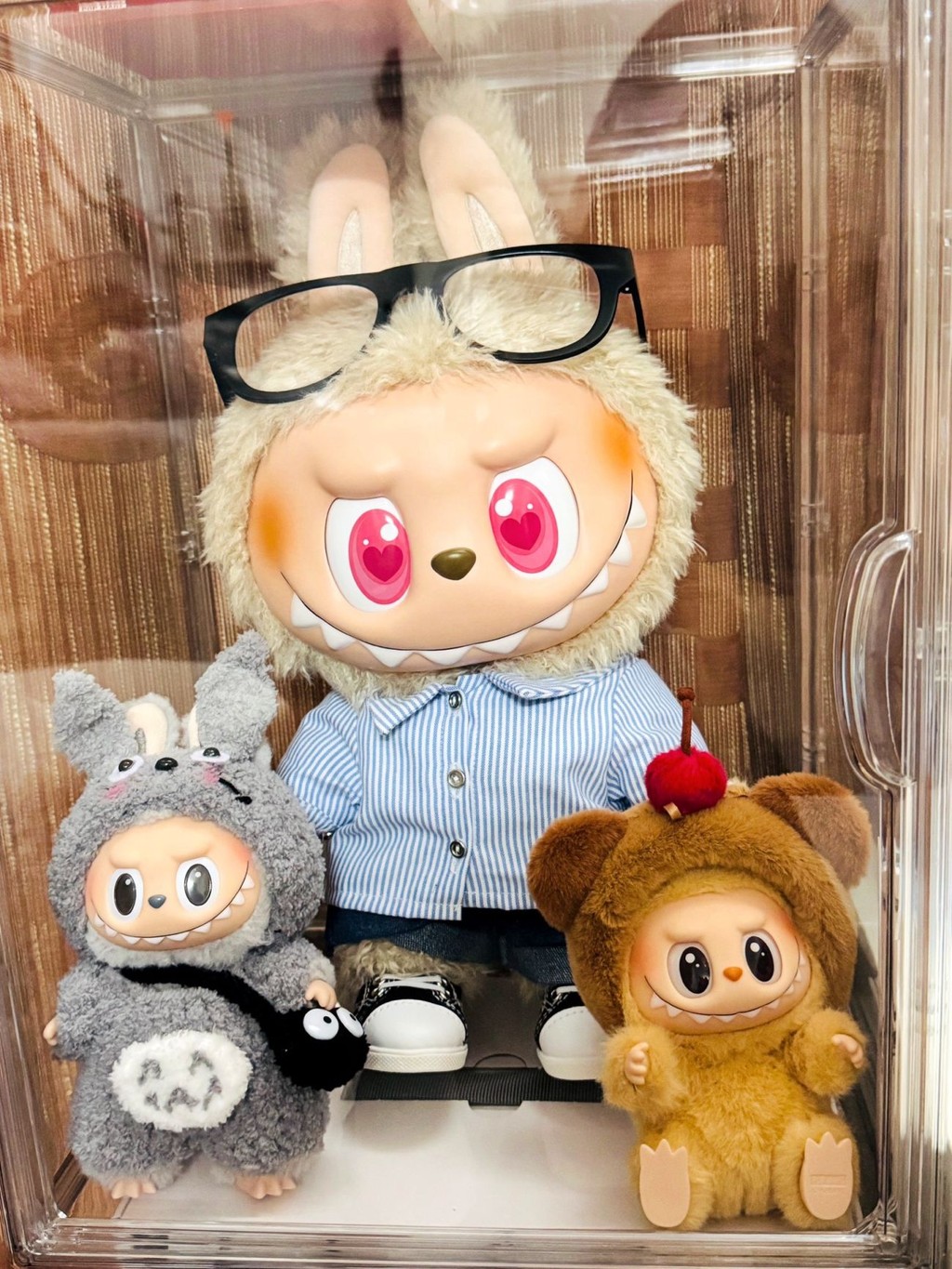 【Ready Stock】acrylic display box large popmart storage box Applicable ...