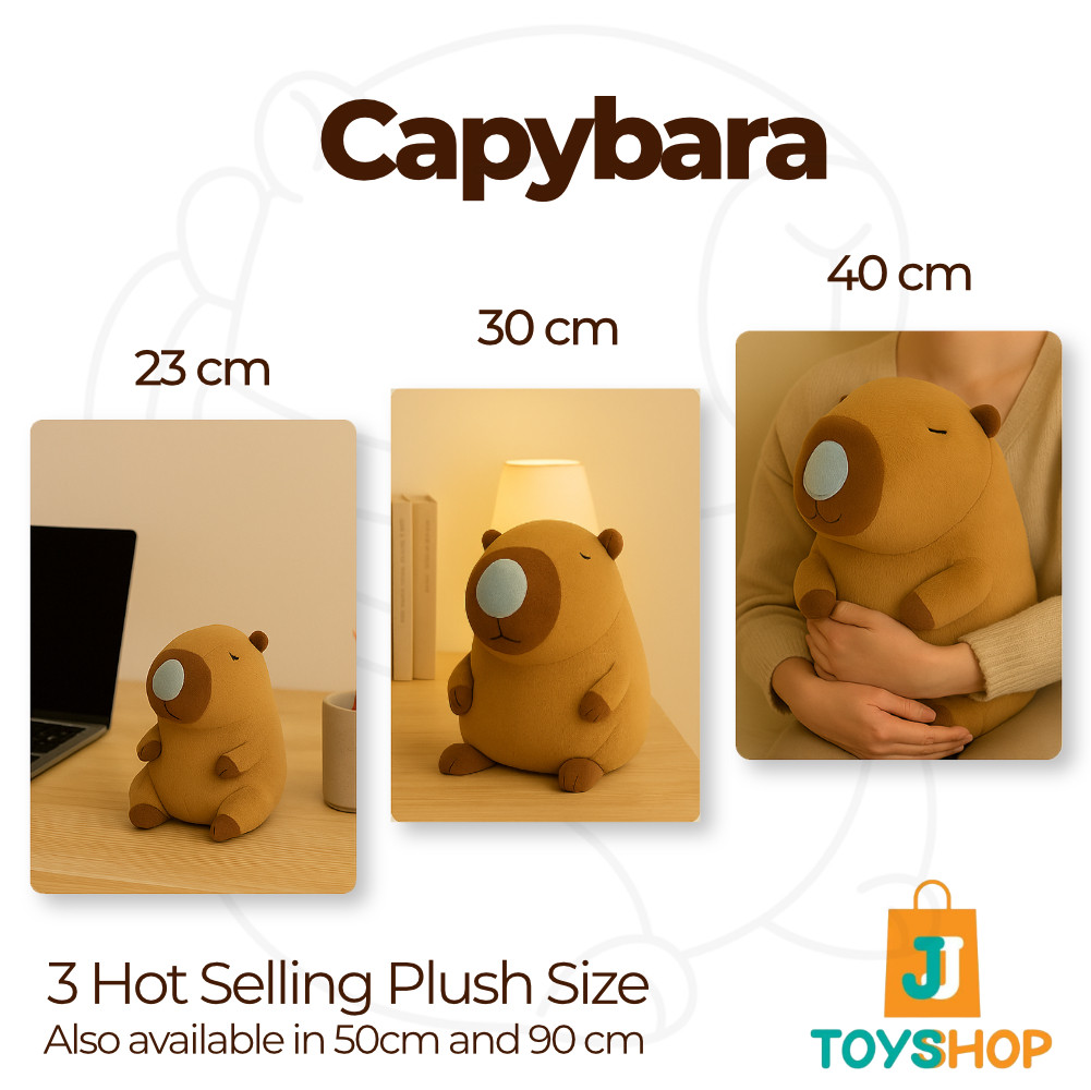 Running Nose Capybara Plushie Anak Patung Capibara Capybara Plush Cute ...