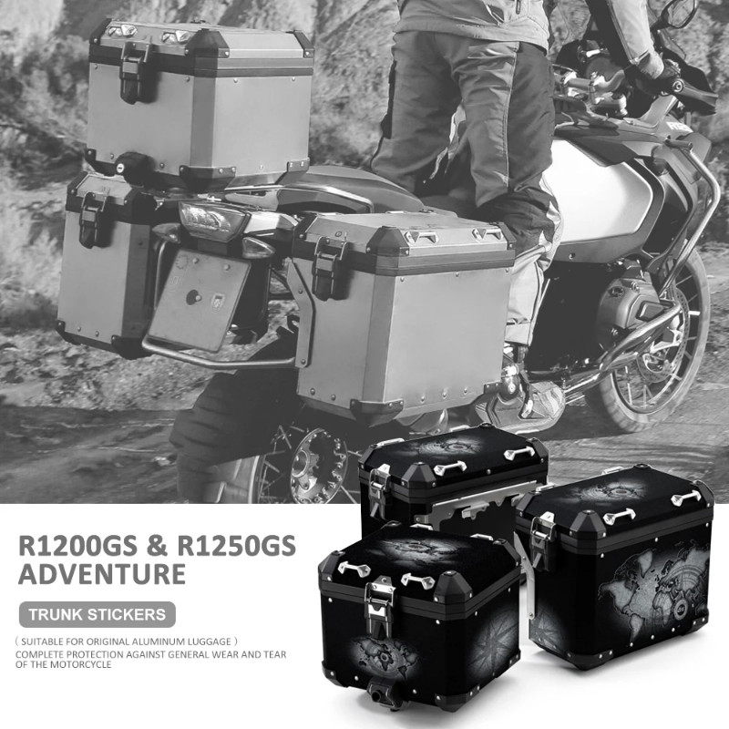 Motorcycle Sticker Case For BMW R 1200 GS R1200GS ADV R1250GS Adventure ...