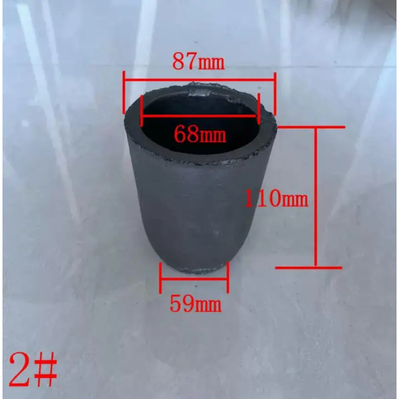 Silicon Carbide Graphite Crucible For Coke Oven Electric Furnace ...
