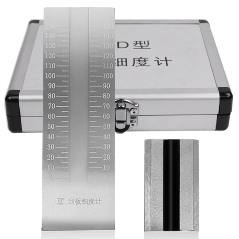 QXD Stainless Steel Scraper Fineness Meter With Box Single Groove ...