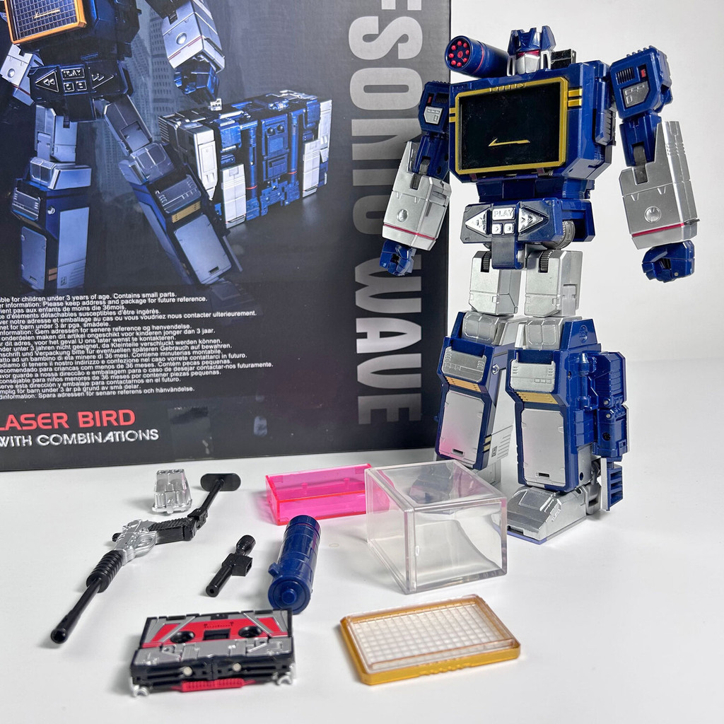 THF Transformation Soundwave Six Tape Troop G1 Mindwipe Rumble Frenzy ...