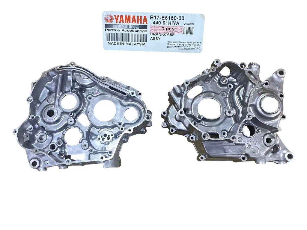 (SET) ORIGINAL YAMAHA CRANKCASE ASSY Y15 Y15ZR V1 V2 FZ150 FZ150I B17-E5150-00 MADE IN INDONESIA ...