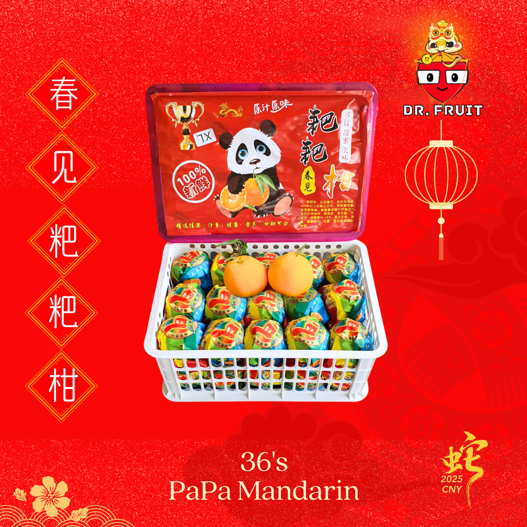 *2025* PAPA Mandarin【春见】耙耙柑 36's/ box | DrFruit | Shopee Malaysia