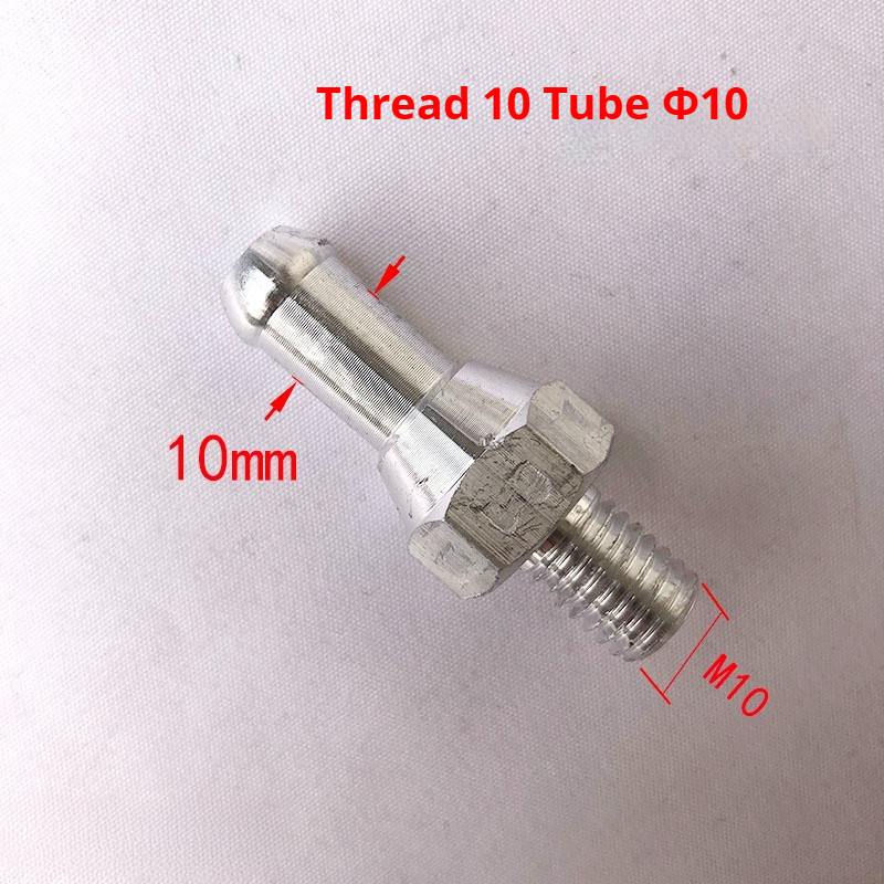 Aluminum Radiator Overflow, Return, and Vent Pipe with Threaded ...