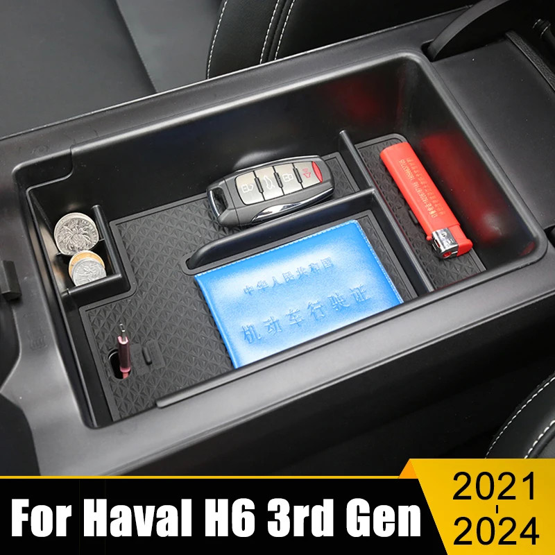 Car Central Console Armrest Storage Box Container Organizer Holder Tray ...