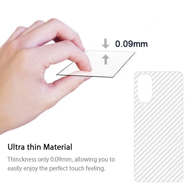 Carbon Fiber Back film For VIVO X200 Pro Mini X100s X100 Ultra X90 X80 X70 X60 Pro+ Plus 4G 5G ...