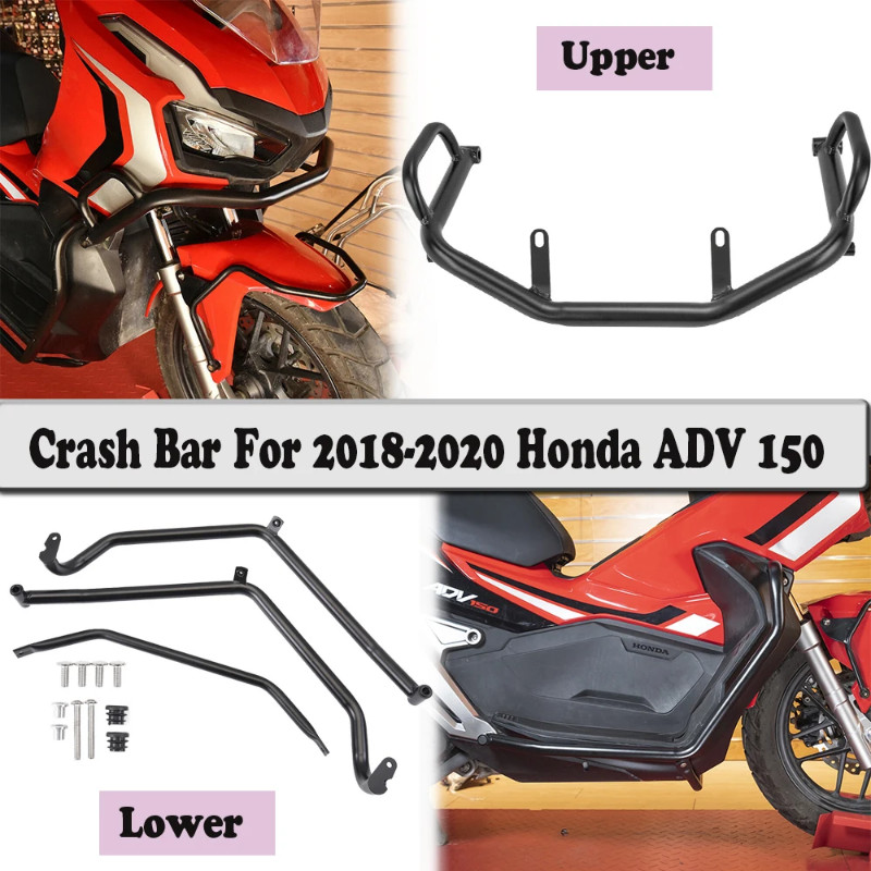 ADV150 Engine Guard Crash Bar Cabin Chassis Frame Bumper Falling Protection For Honda ADV 150 ...