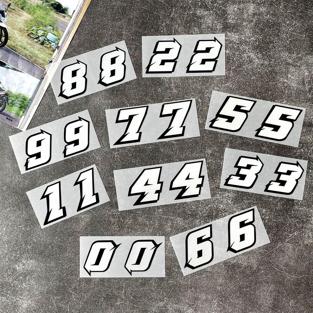 Digital Reflective Stickers for Motorcycle Car Modification Sticker ...