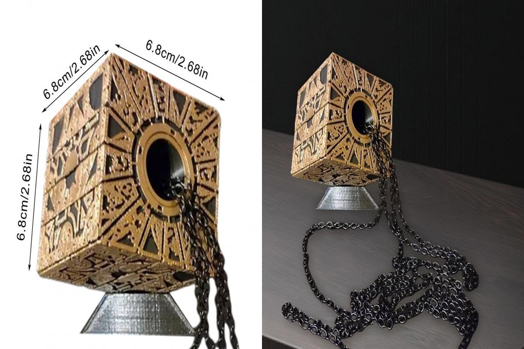 Lingoer| Portable Puzzle Box Movie-inspired Puzzle Cube Mind Puzzle Box ...