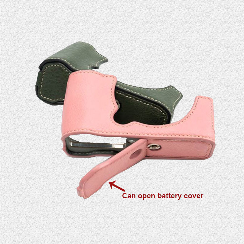 For Fuji XM5 Camera Protective Case X-M5 Handle Camera Bag Xm-5 Leather ...
