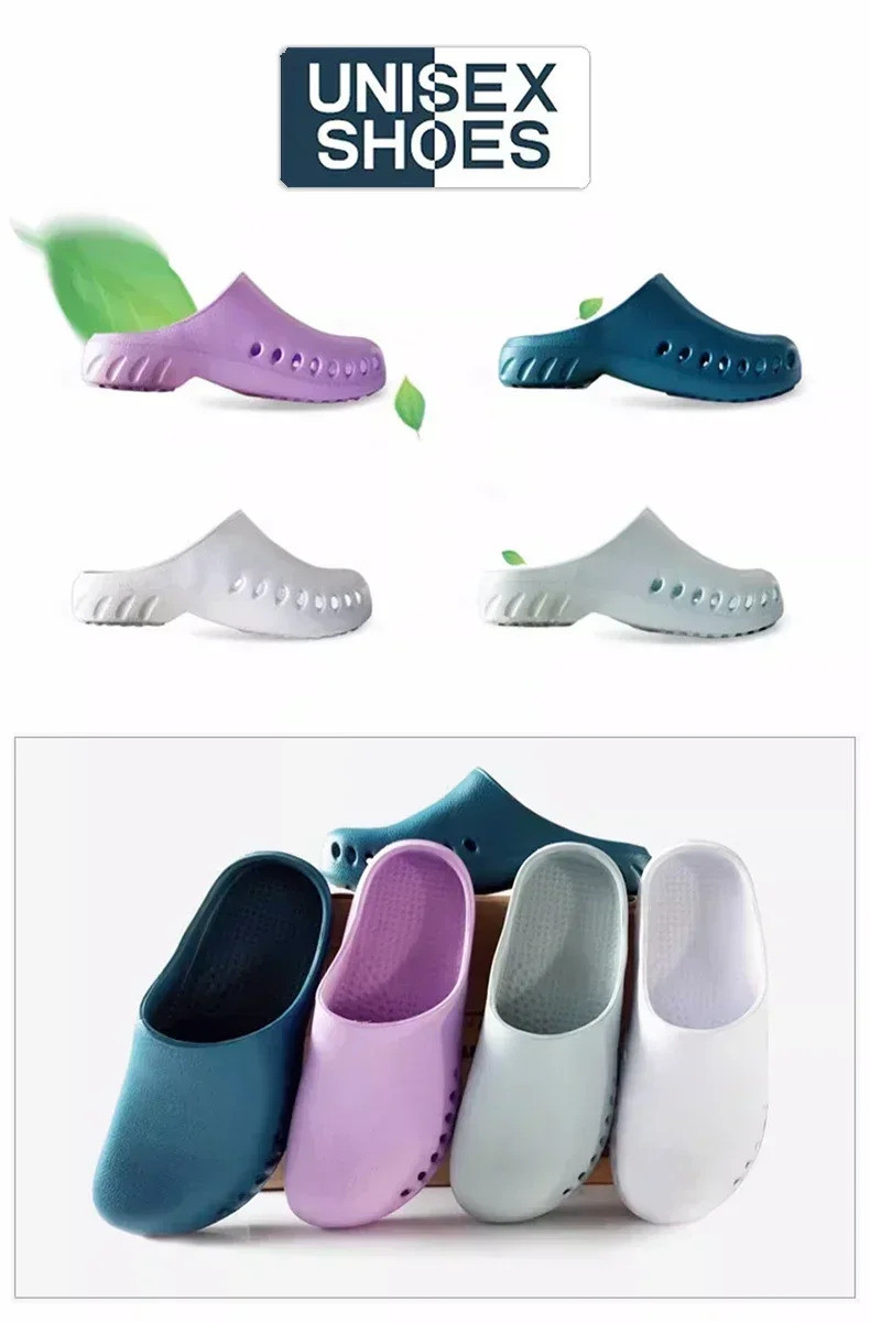 Anti-slip Surgical Shoes Medical Clogs Dental Nurses Working Shoes EVA ...
