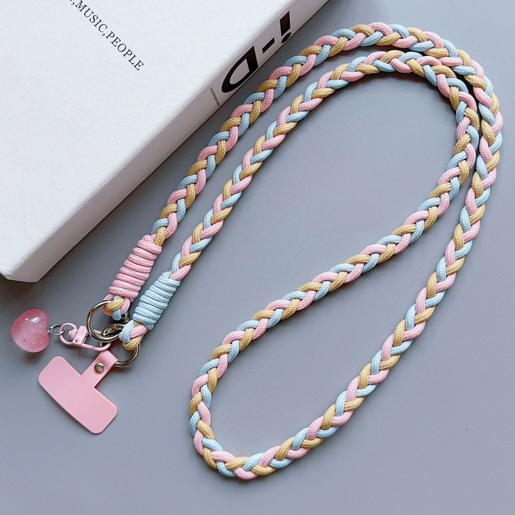 Colorful Braided Rope Fashion Diagonal Strap Rope Anti-Lost Strong ...