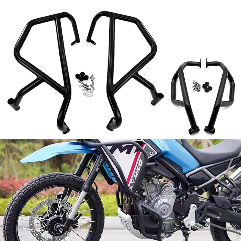Fit For CFMOTO 450MT 450 MT 450mt MT450 MT 2024 Motorcycle Engine Guard Highway Crash Bar Frame ...