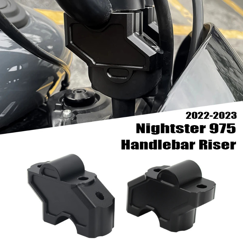 For Nightster 975 NIGHTSTER 975 2022-2023 Handlebar Riser Heighten ...
