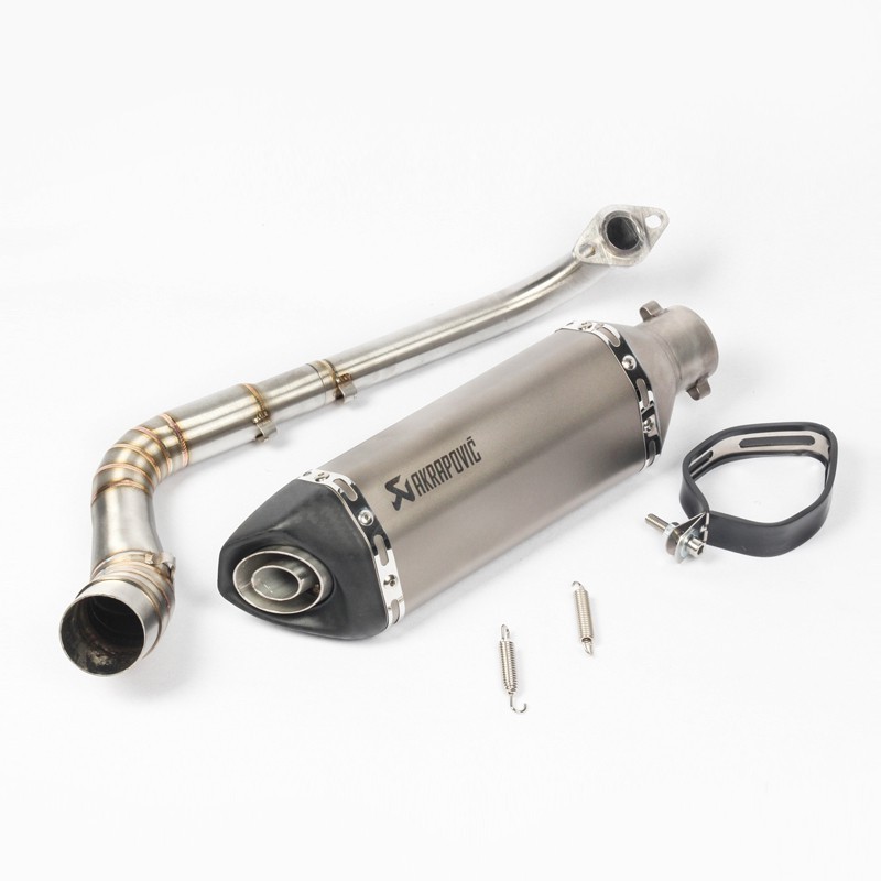 in stock SALE!!Full Exhaust System YAMAHA NMAX 155 AKRAPOVIC Exhaust ...