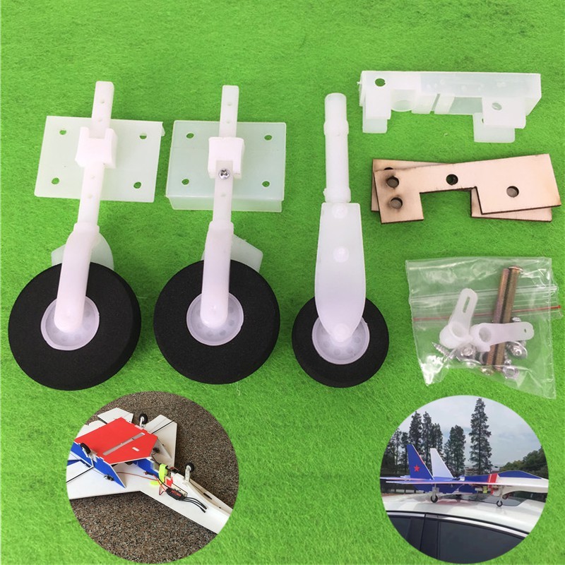 in stock SU27 Assembly KT Board Landing Gear DIY Steering Wheel For FPV ...