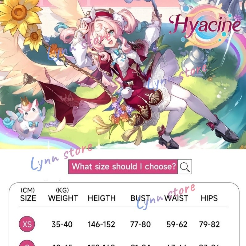 HONKAI STAR RAIL Cosplay Costume Girls Lori Anime Outfits HYACINE ...