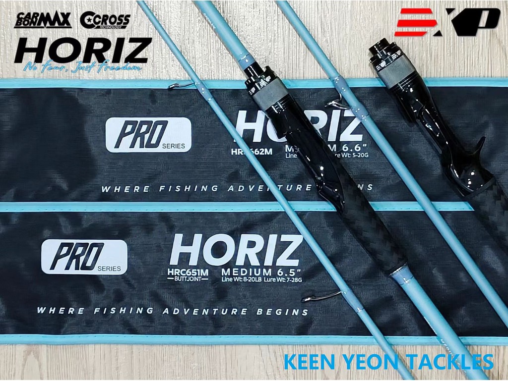 EXP HORIZ FISHING ROD (SPINNING/ BAITCASTING) | Shopee Malaysia