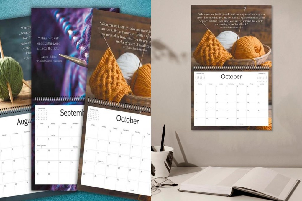 [EY] Knitting Project Organizer 2025 Yarn Lover Planner 2025 2025 ...