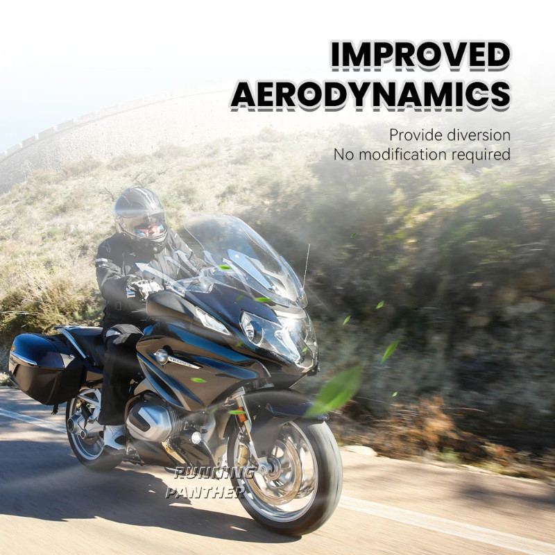 New 3 Colors Motorcycle Handlebar Front Side Wind Deflector Windshield ...