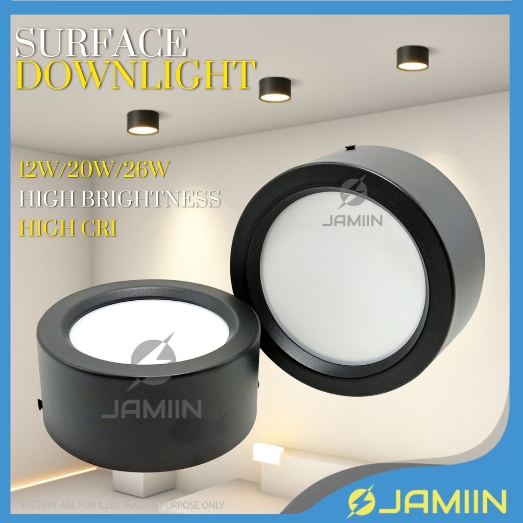 LED Surface Mount Downlight Ceiling Spotlight Indoor LED Surface ...