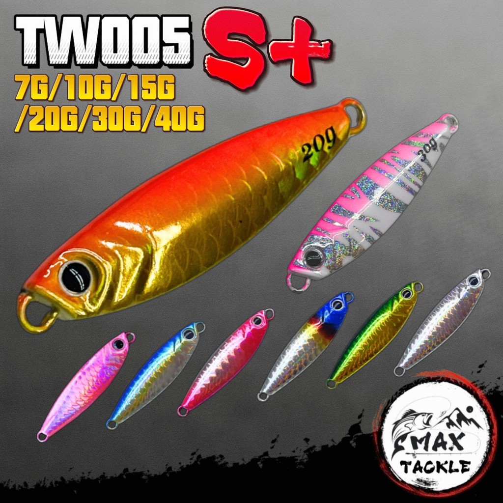 Micro JIG S+ Fishing Metal Jig lure Fast Jig UL Slow Jig Gewang Pancing ...