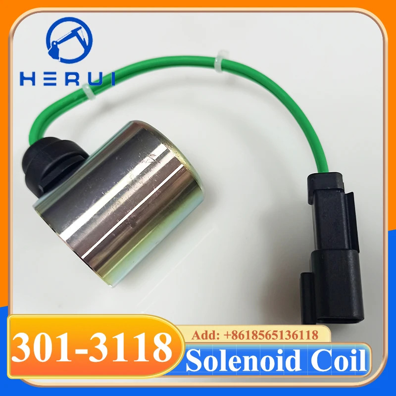 3013118 301-3118 186-1526 C15 Engine Parts Electric Parts Solenoid ...