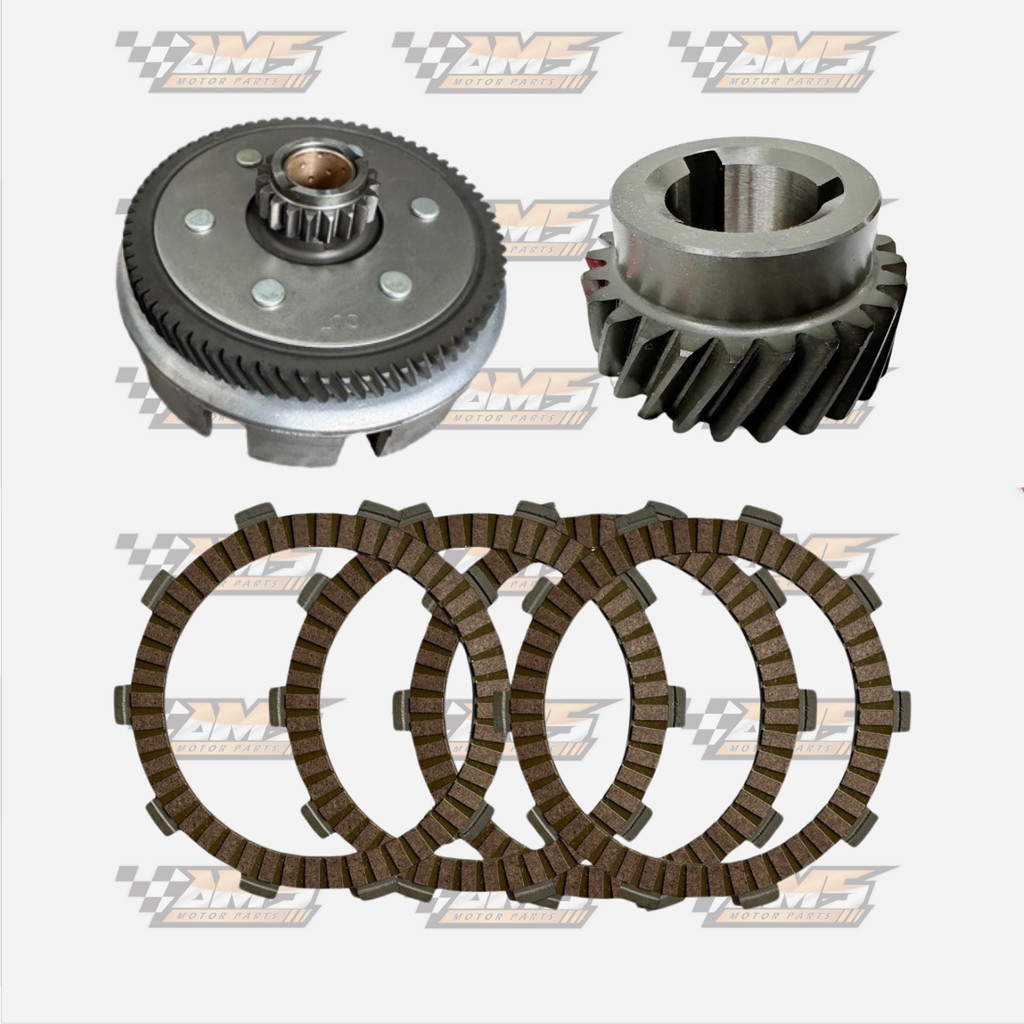 Y15ZR CLUTCH PLATE + CLUTCH HOUSING + PRIMARY GEAR ORIGINAL | Shopee Malaysia