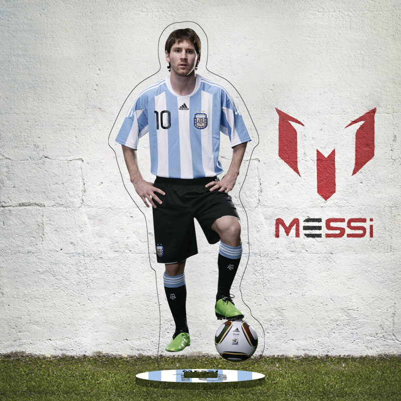Messi‌ Acrylic Standing Brand Star Merchandise Ornaments Star ...
