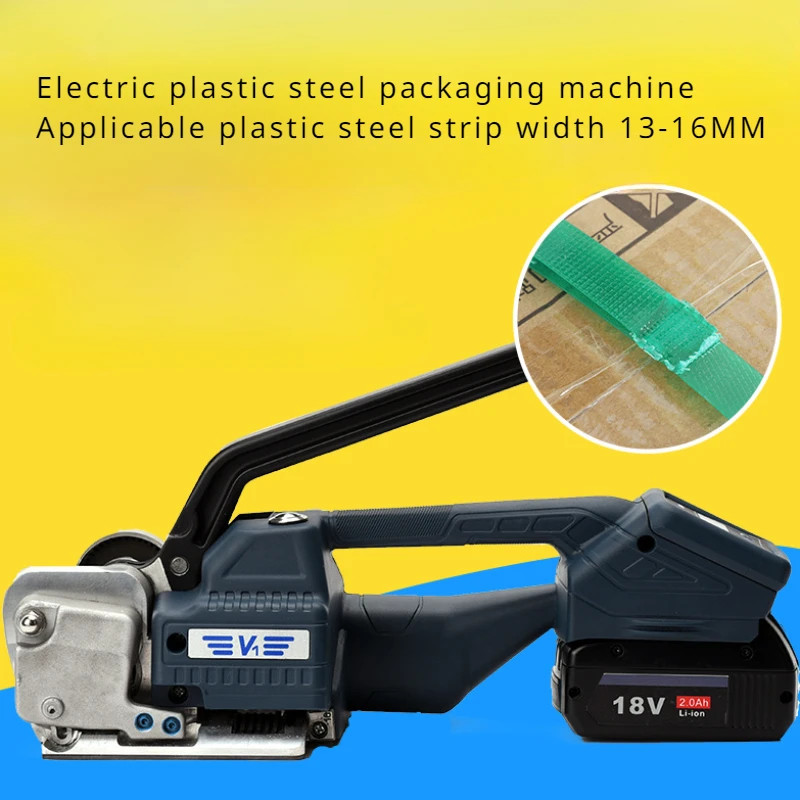 Rechargeable Strapping Machine PP/PET Plastic Steel Belt Tensioner ...