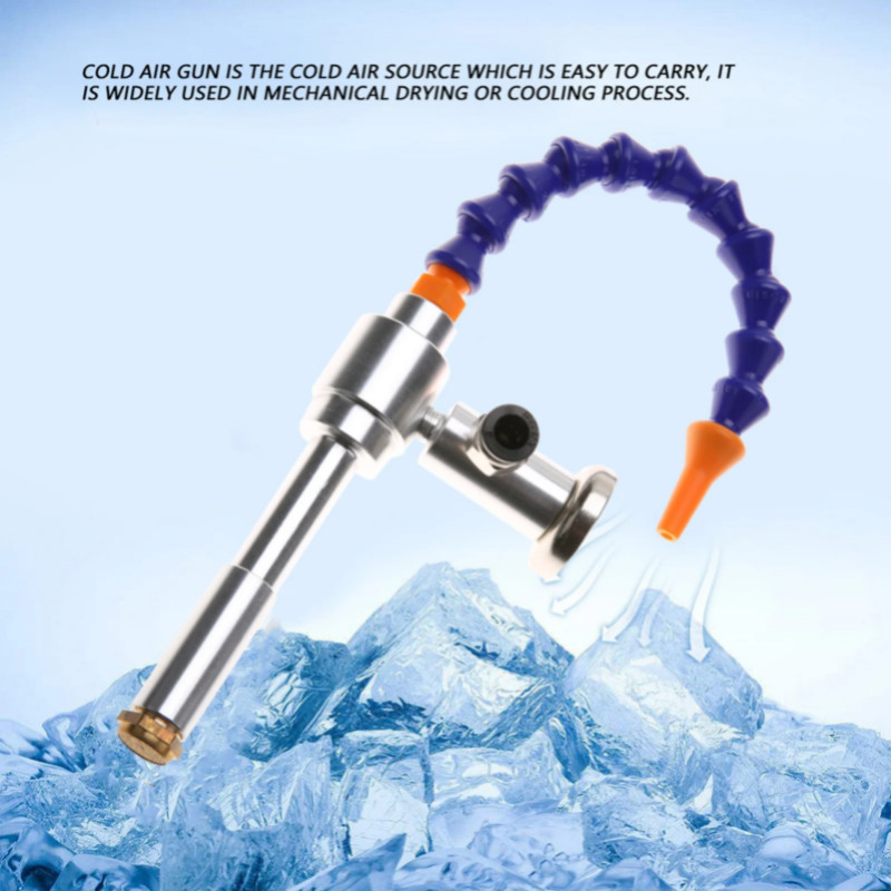 130MM Vortex Cold Air Gun Dry Cooling Airflow Machine With Flexible ...