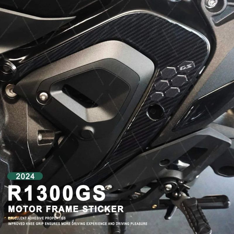 3D Epoxy Resin Stickers Motorcycle Frame Area Side Protection Sticker ...