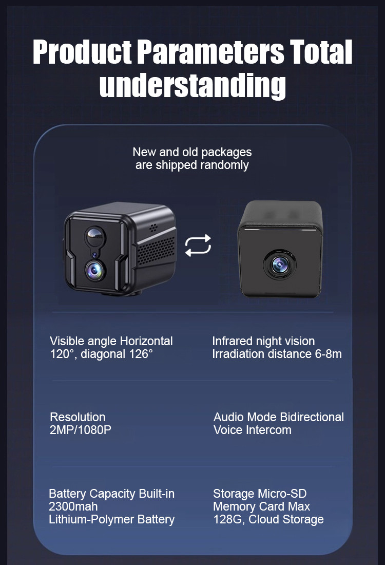 Home full-color intelligent surveillance camera remote wireless Wifi ...